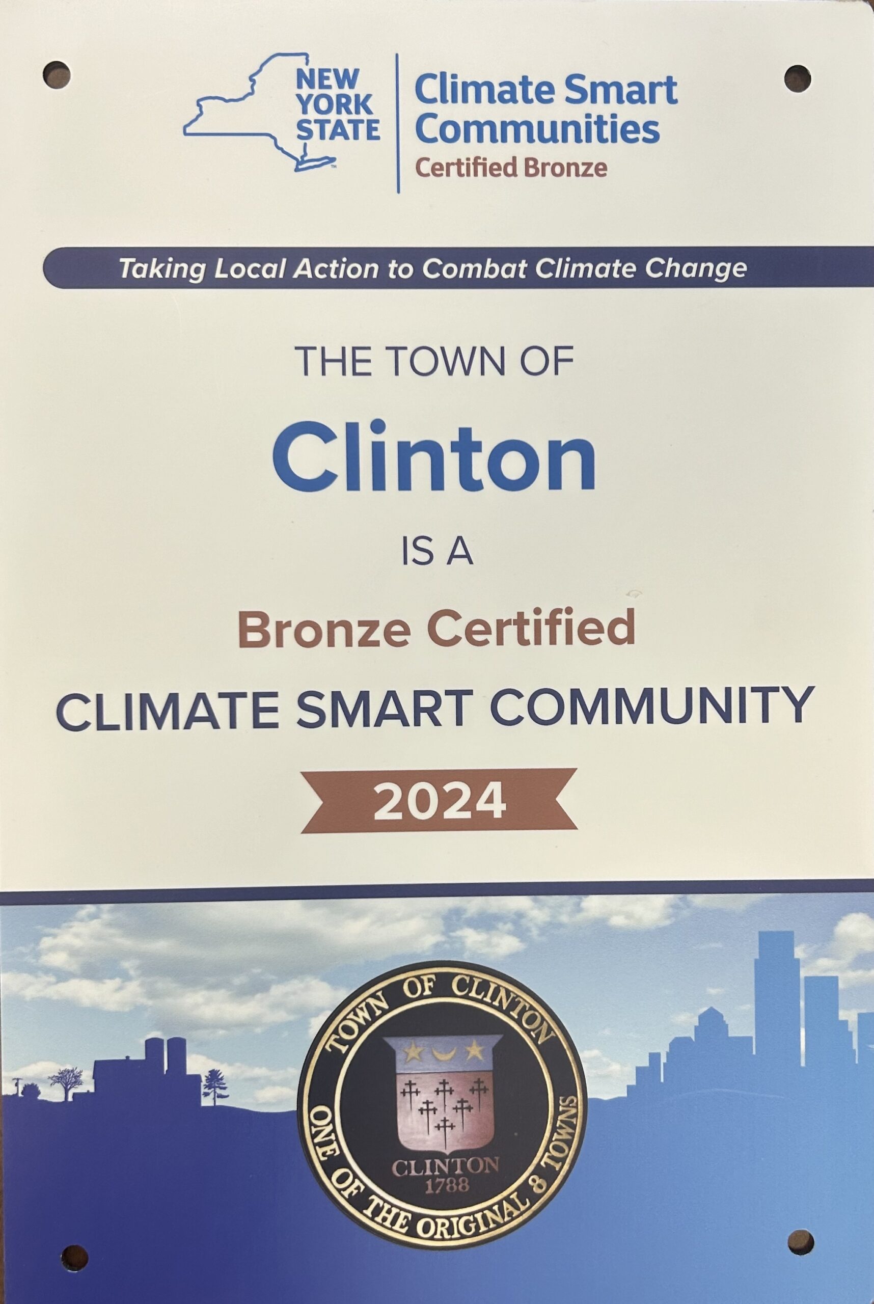 Town of Clinton - Town of Clinton Certified by New York State DEC as a ...